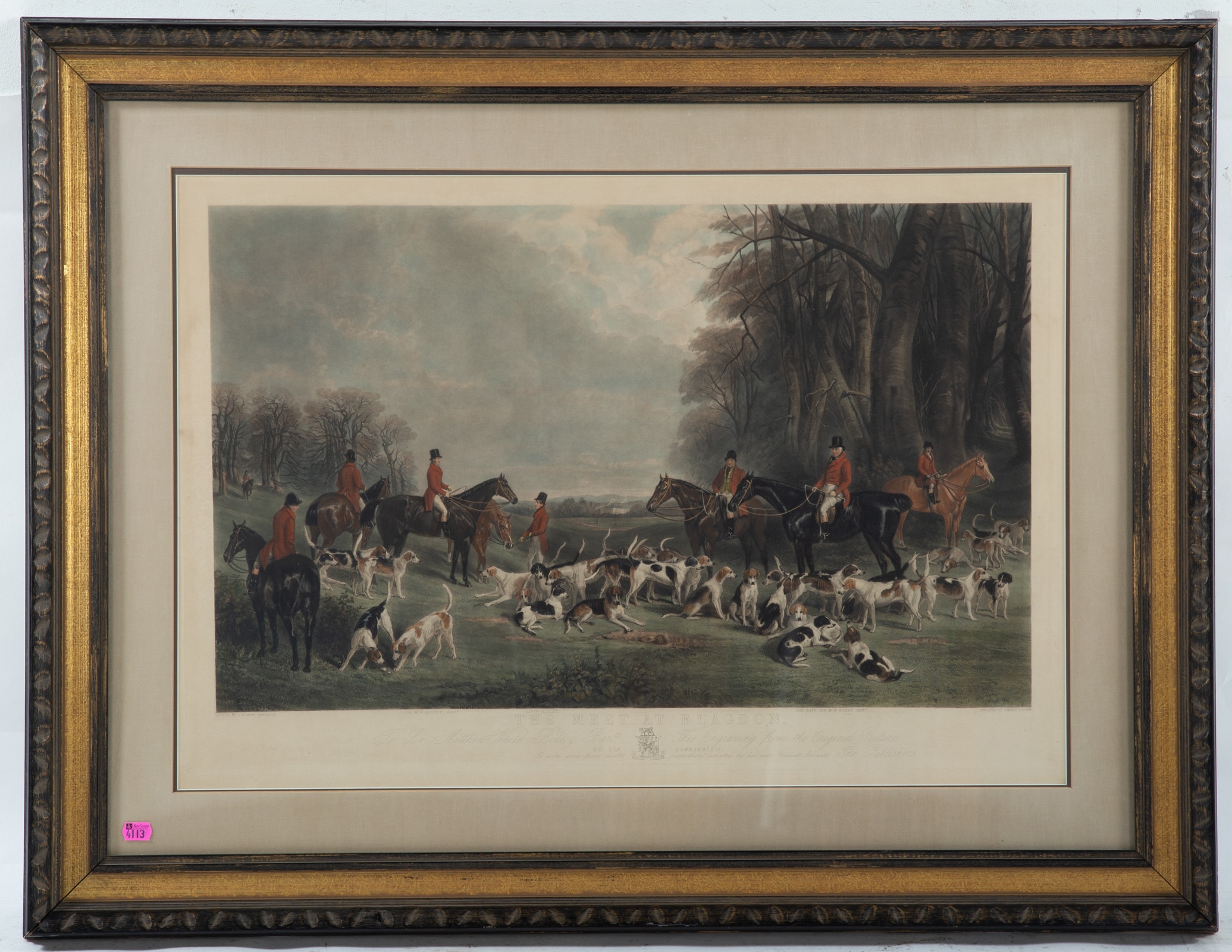 Thomas Goff Lupton | The Meet at Blangdon | MutualArt