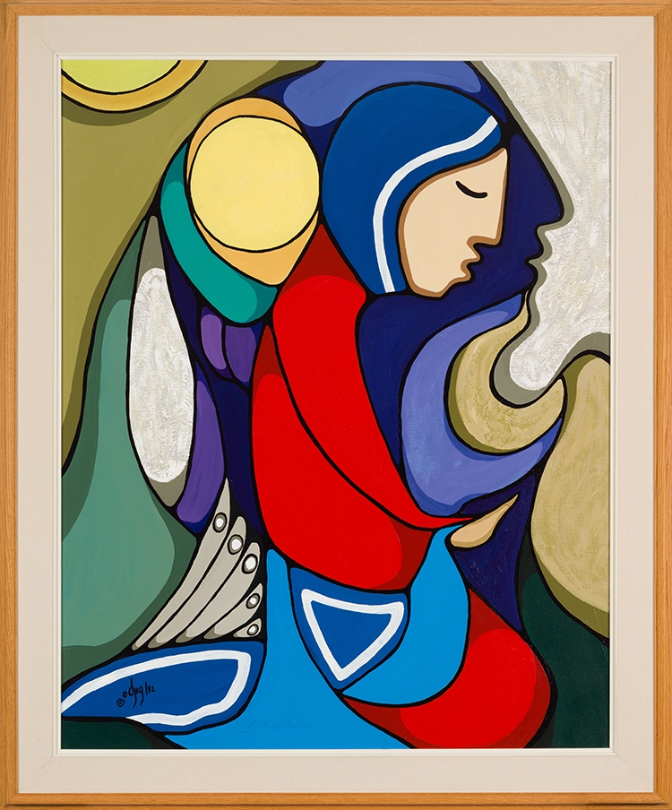 Daphne Odjig | Silent Tribute (1982) | MutualArt