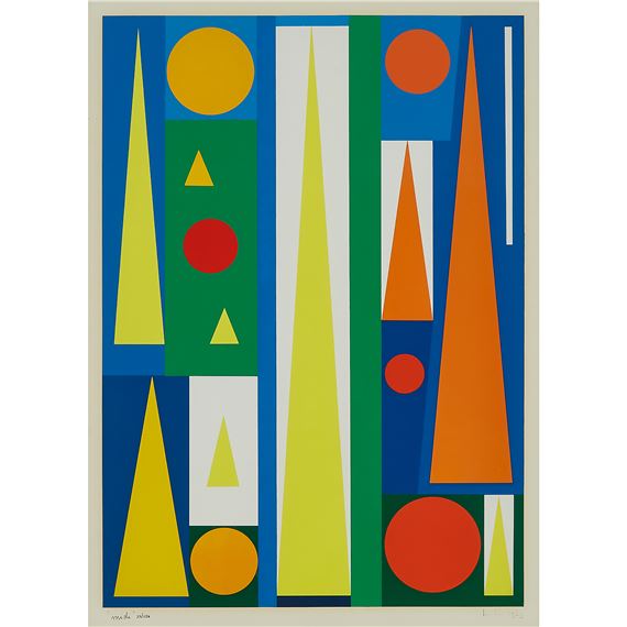 Auguste Herbin | Nid (1955) | MutualArt