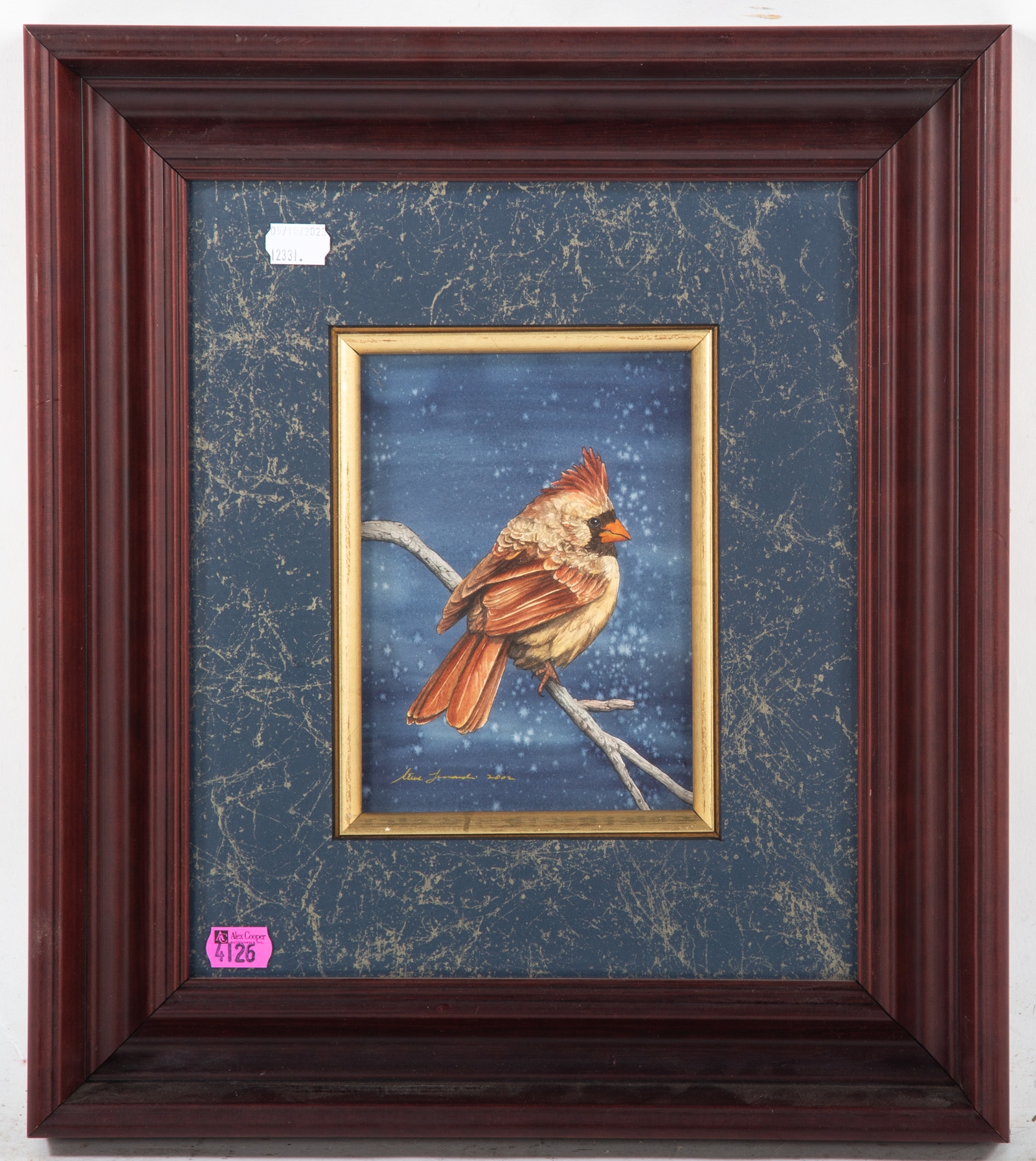 Steve Leonardi | Female Cardinal | MutualArt