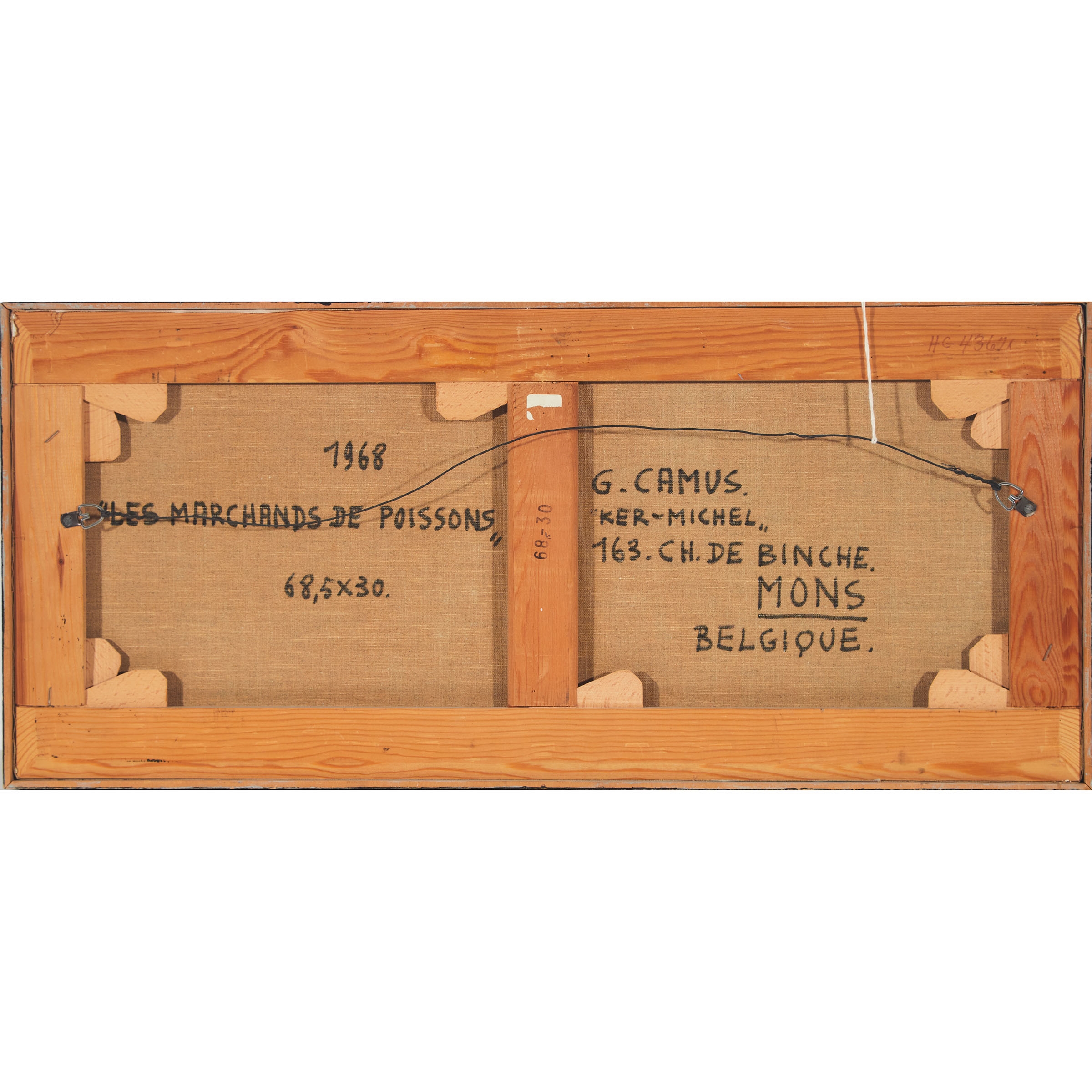 Gustave Camus | LES MARCHANDS DE POISSONS (1968) | MutualArt