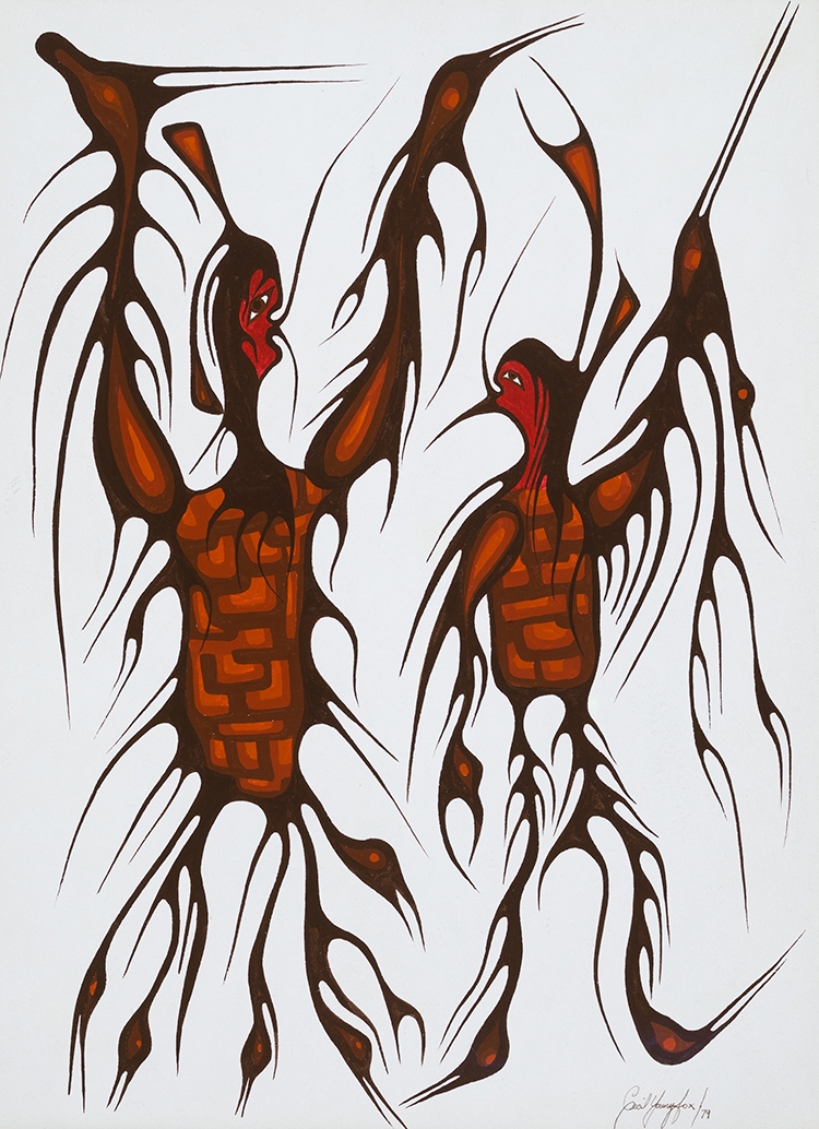 Cecil Youngfox | Medicine Man Dancing | MutualArt