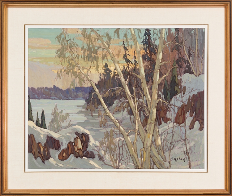 Gaston Rebry | The White Birch (1985) | MutualArt