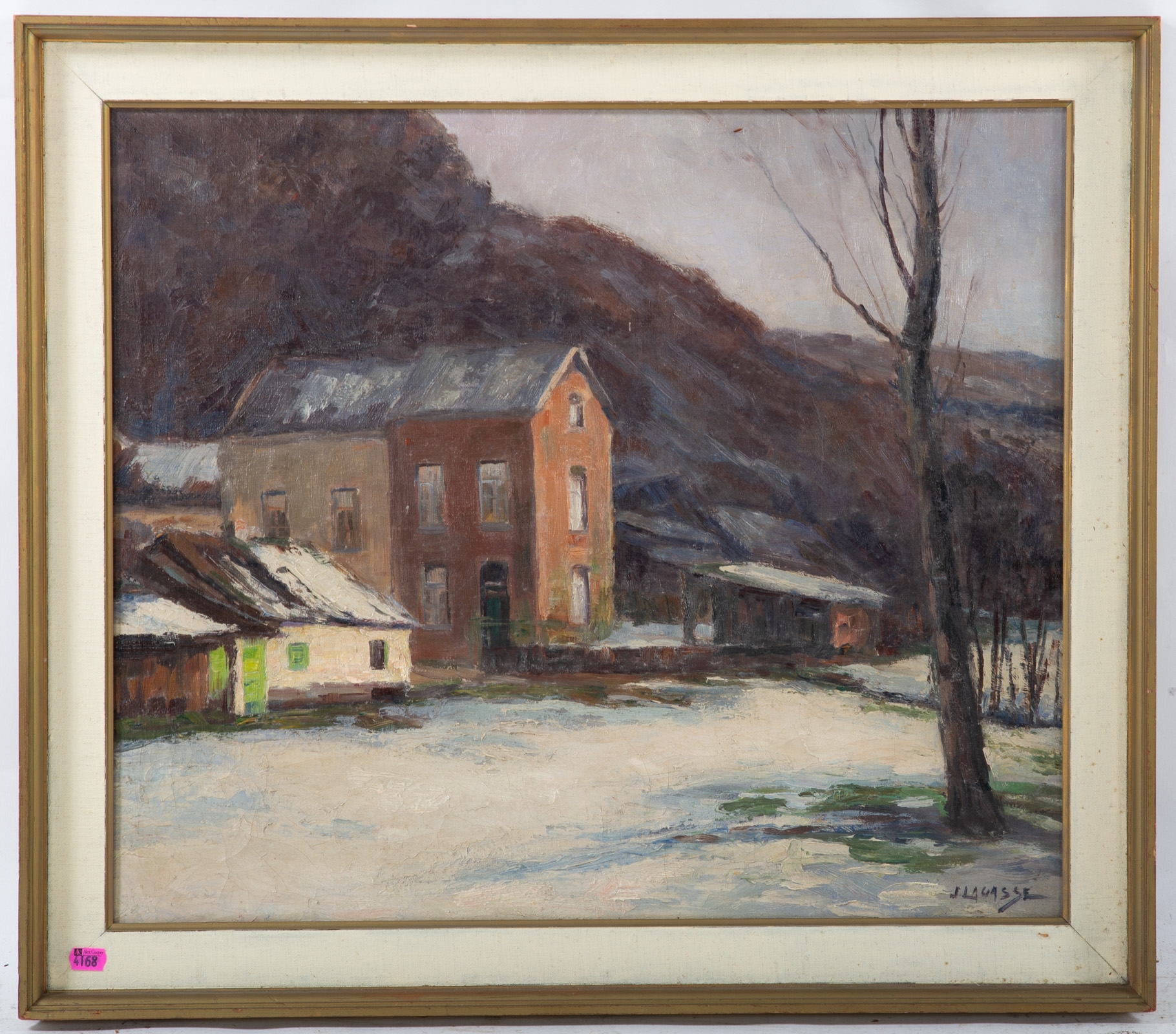 J. Lagasse | Homestead in Winter | MutualArt