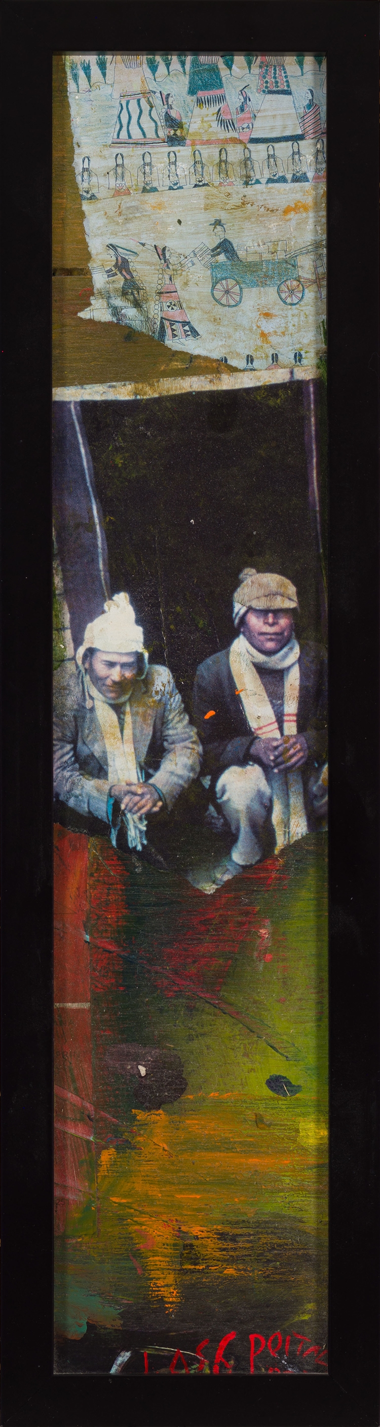 Jane Ash Poitras | Untitled - Two Native Men | MutualArt
