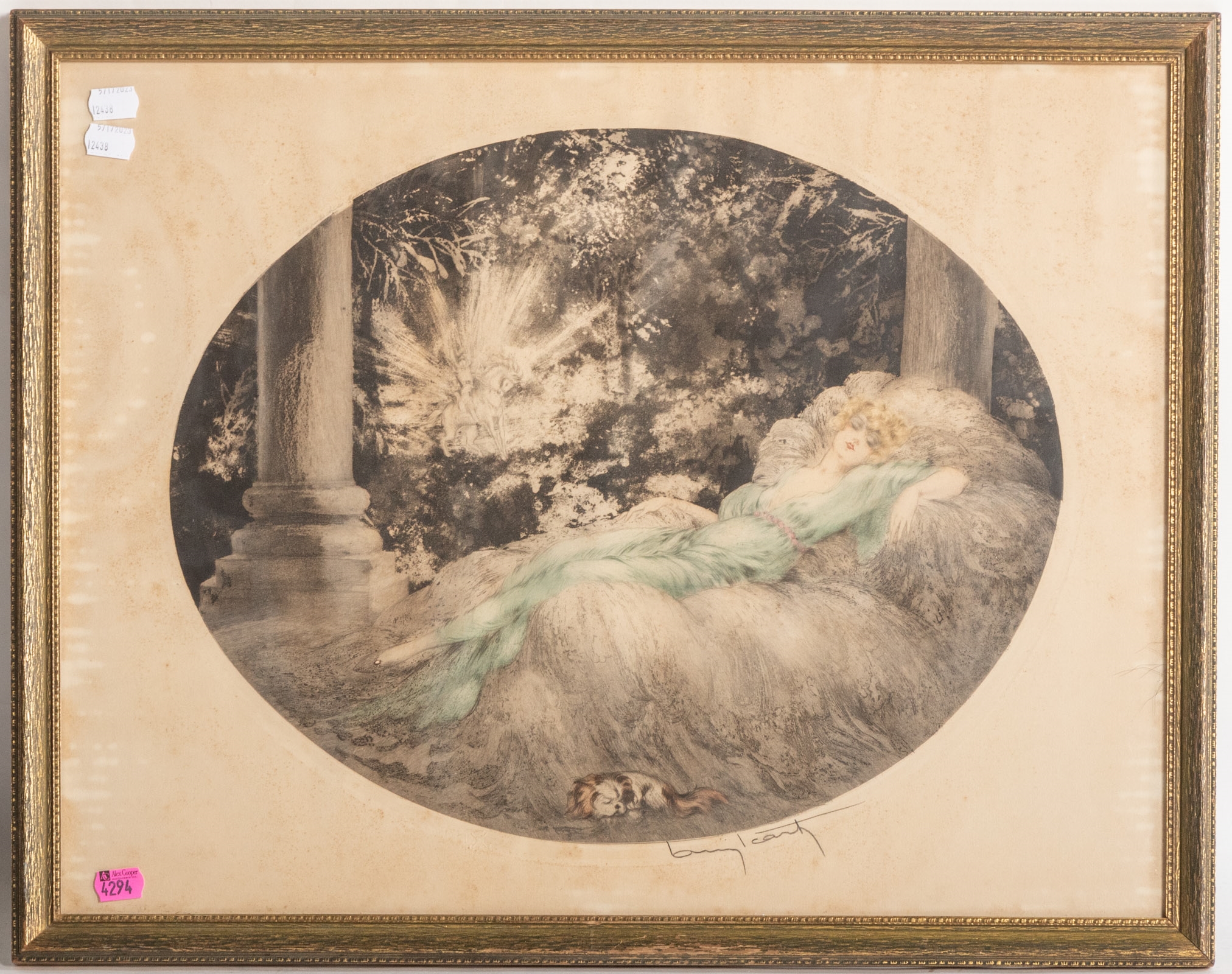 Louis Icart | Sleeping Beauty | MutualArt