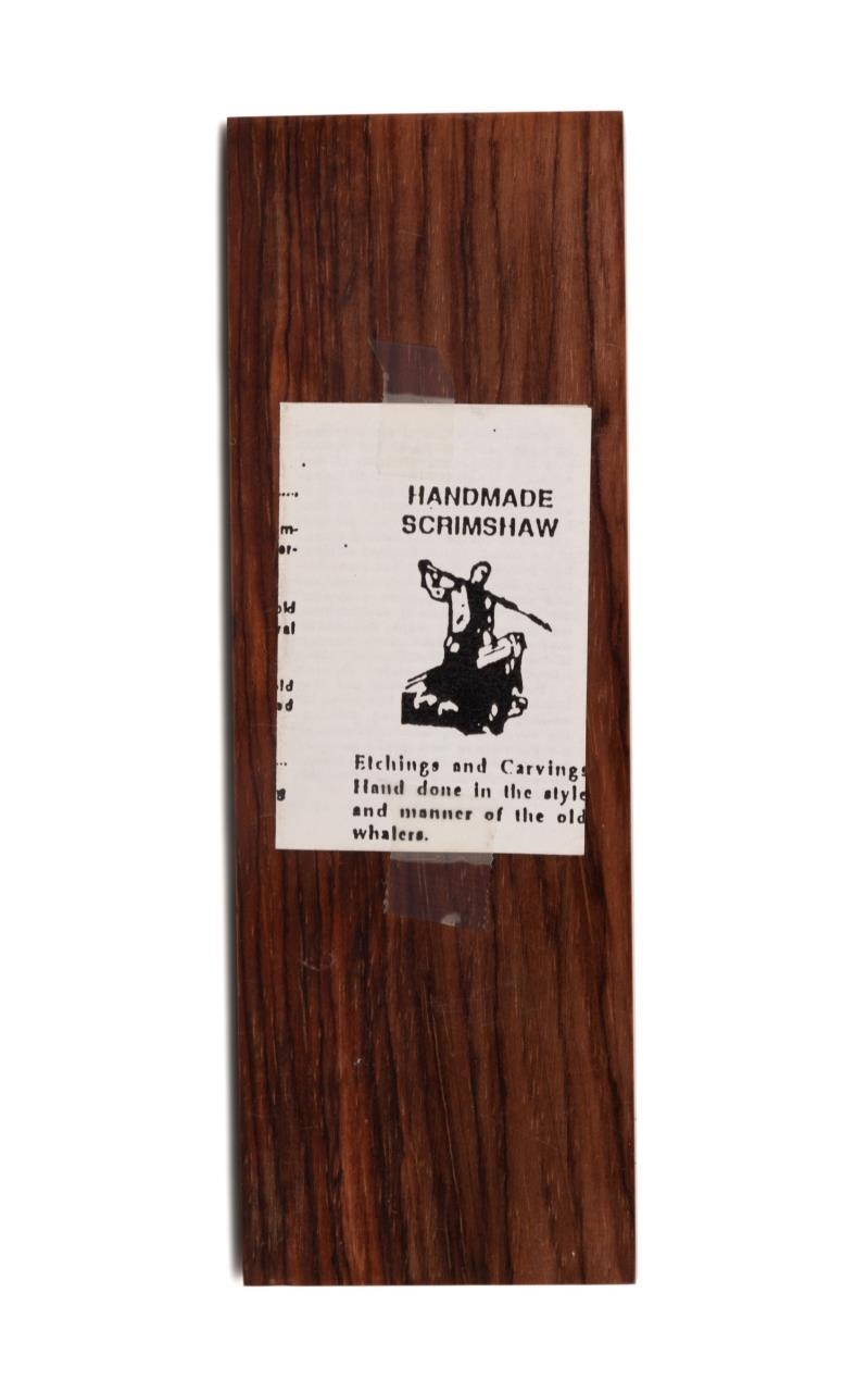 Linda Layden | scrimshaw whale's teeth with custom stands (1943 ...