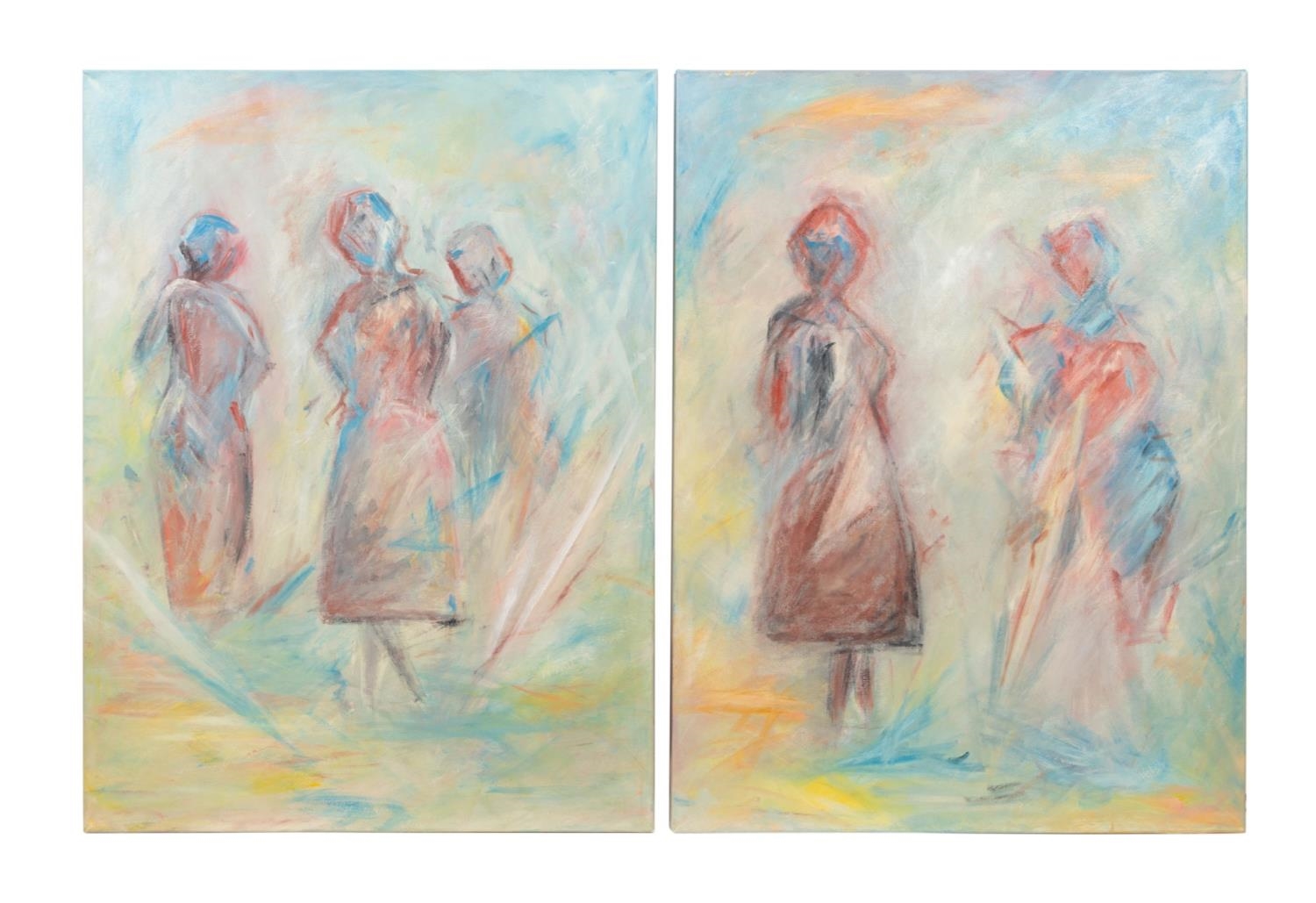 American School | Abstract - Female figures | MutualArt