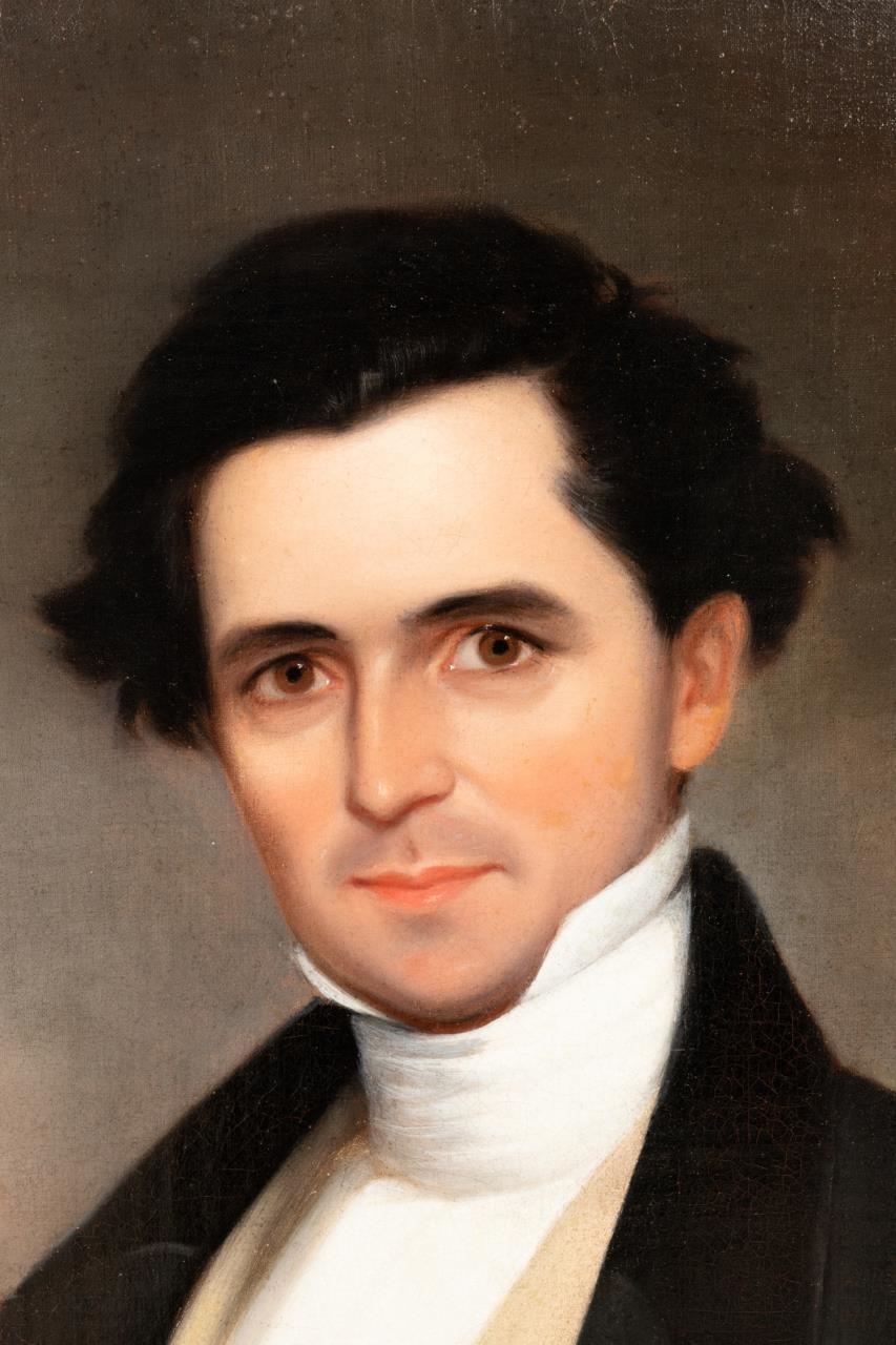 George Esten Cooke | HUSBAND & WIFE OIL PORTRAITS (1842) | MutualArt