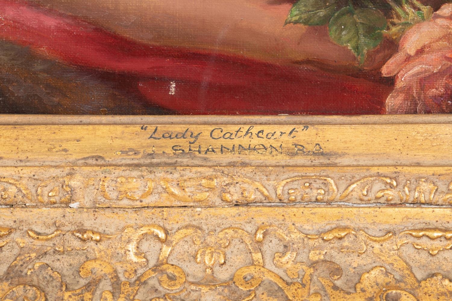 James Jebusa Shannon | Portrait of a Lady possibly Emily Gordon ...