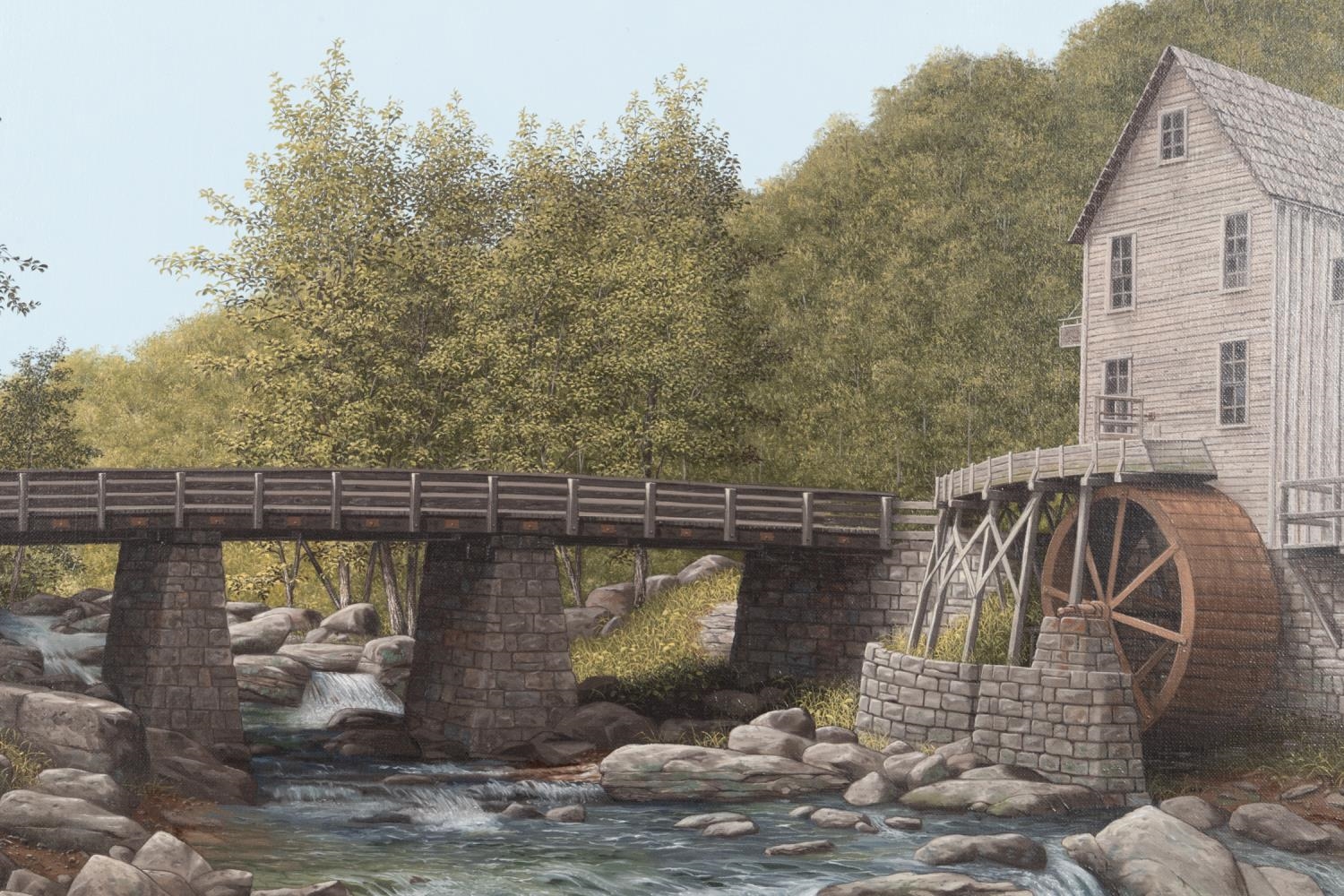 Ward H. Nichols | The Tharpe Mill | MutualArt