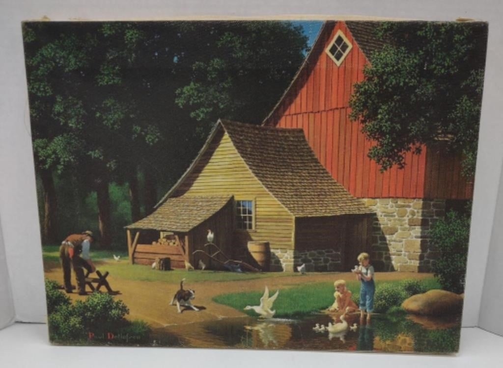 Paul Detlefsen | Family Farm | MutualArt