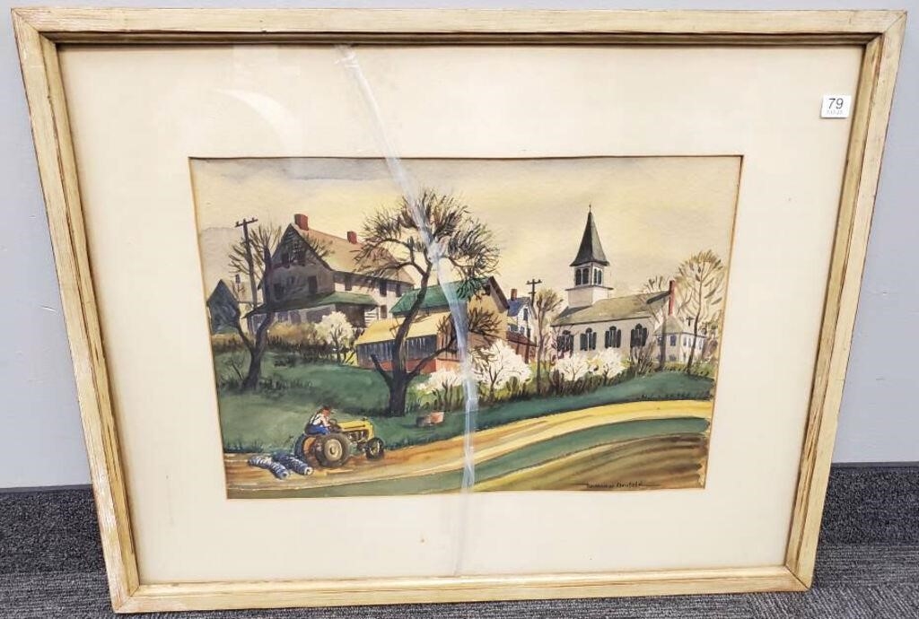 Woldemar Neufeld | Spring Plow (1939) | MutualArt