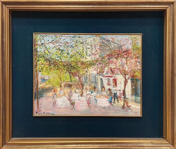 Serge Belloni | Déjeuner en terrasse | MutualArt