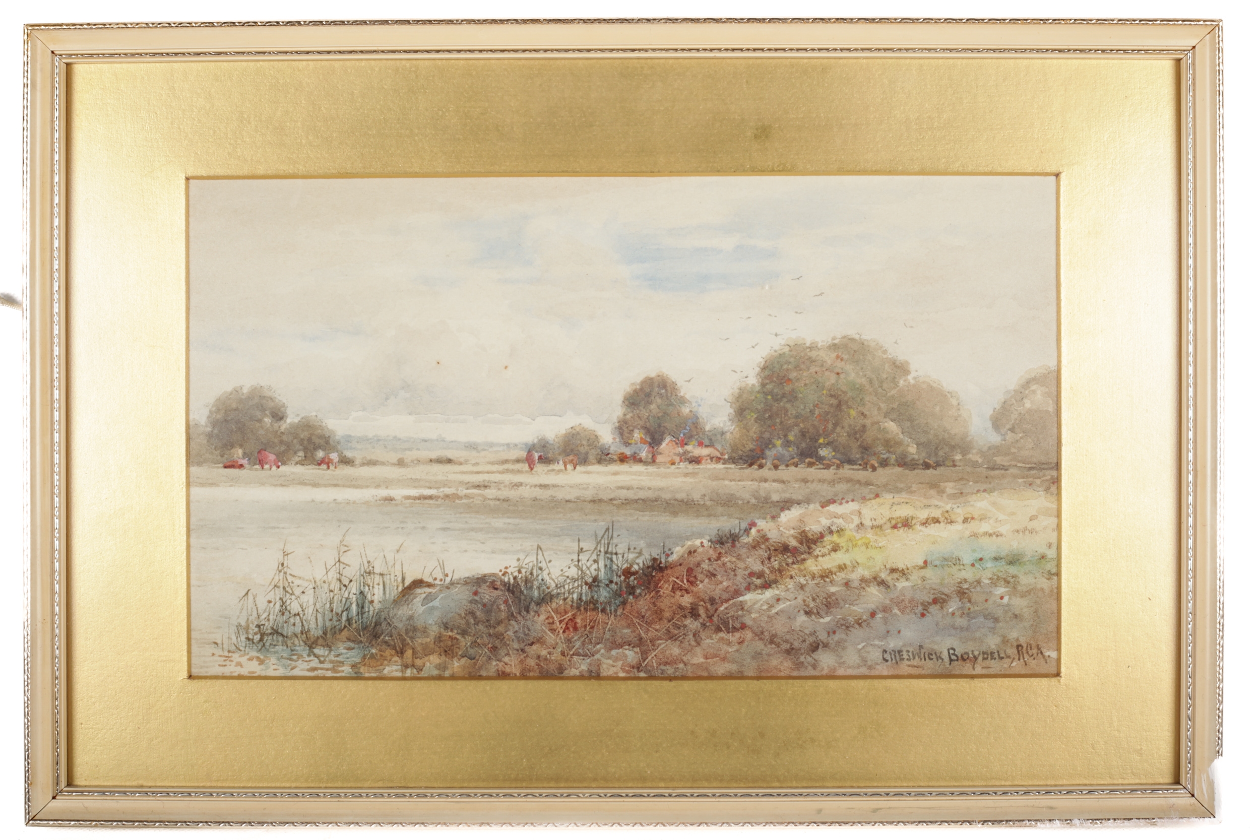 Creswick Boydell | river meadow | MutualArt