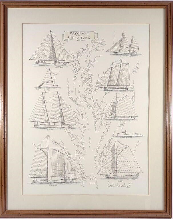 David Morehead | Chesapeake Bay Baycraft Art | MutualArt