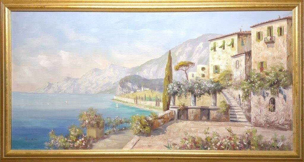 Luigi Sandini | Italian Riviera | MutualArt