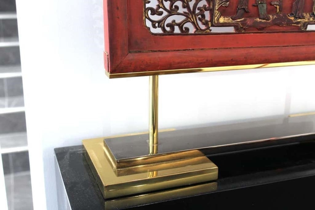 Karl Springer | Asian Lacquer Screen Element | MutualArt