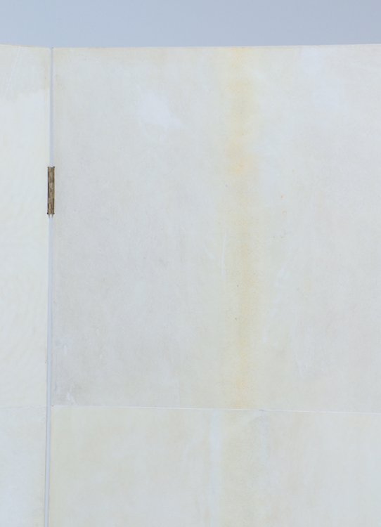 Jean-Michel Frank | A three panel folding parchment screen | MutualArt