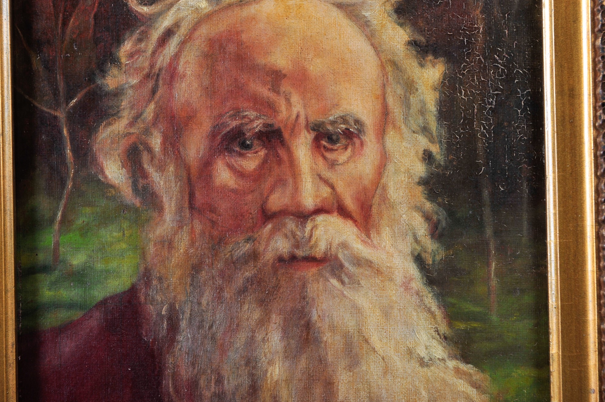 Russian School, 19th Century | Portrait of Lev Tolstoy (Late 19th ...