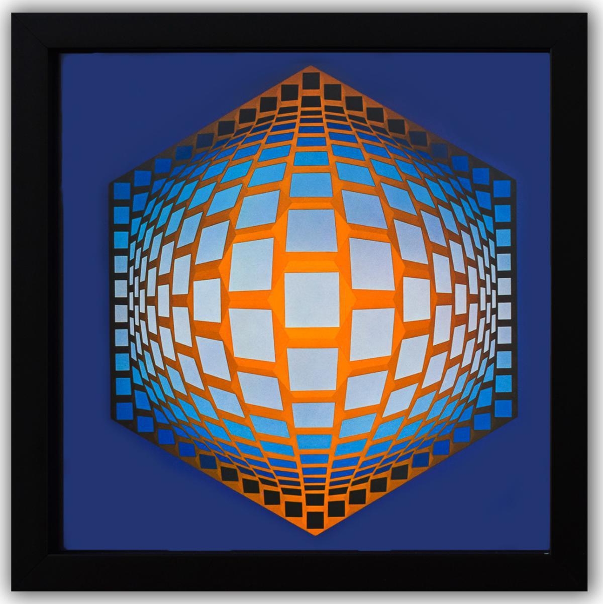 Victor Vasarely | Tegla - Hat | MutualArt