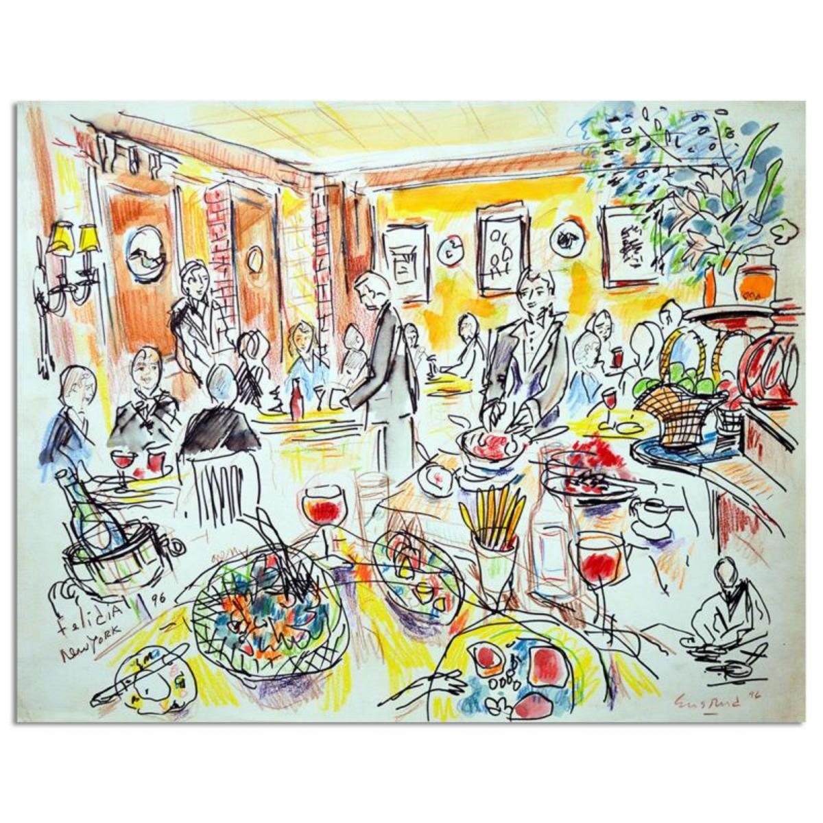 Wayne Ensrud | Felidia Restaurant In New York City | MutualArt