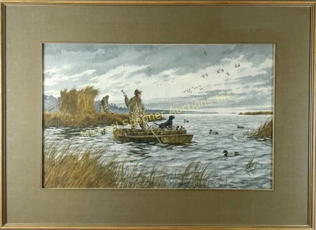 Tom Hennessey | UNTITLED - SETTING UP THE DECOYS | MutualArt