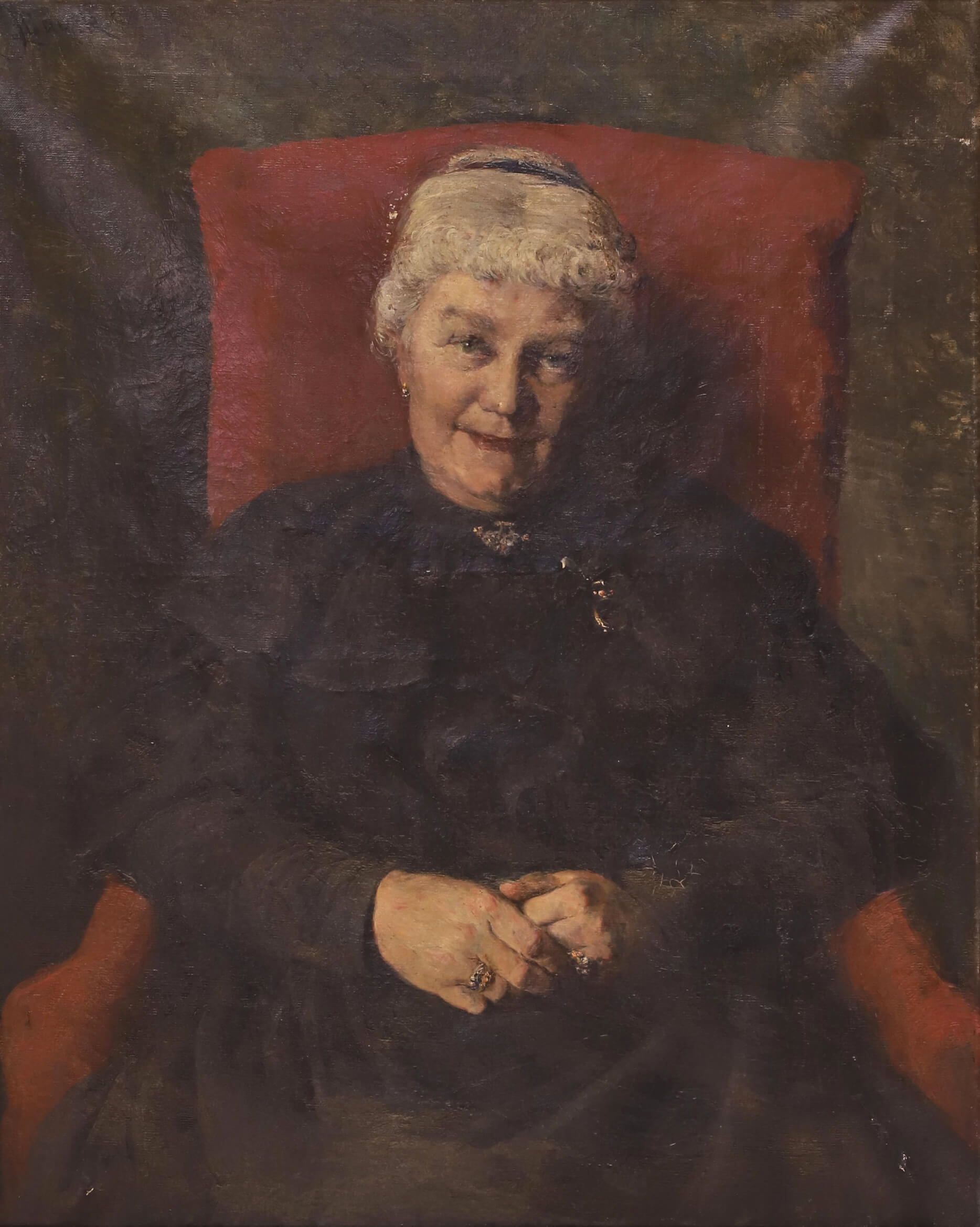 Jeanna Maria Charlotta Bauck | Portrait de femme âgée | MutualArt