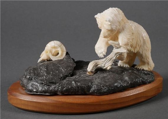 Dale Hanson | Alaskan Bear Sculpture (1989) | MutualArt