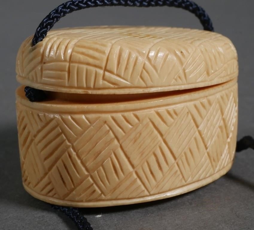 Japanese School, 19th Century | Box form mechanism Karakuri netsuke ...