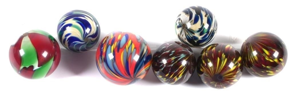 Group of Seven | Group of Seven Onionskin Marbles | MutualArt