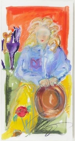 Carrie Fell | Woman w Horse | MutualArt