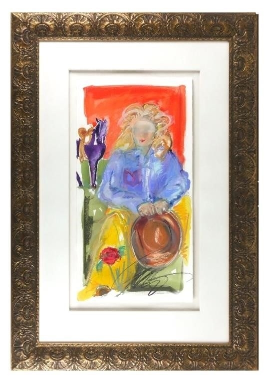 Carrie Fell | Woman w Horse | MutualArt