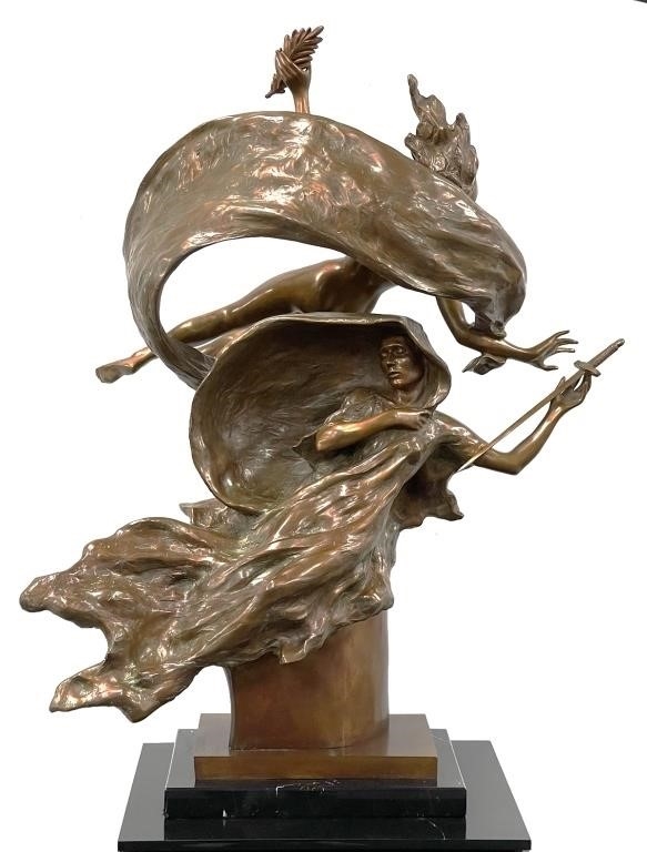 Frederick Hart | Liberty & Sacrifice (1997) | MutualArt