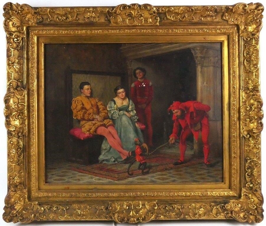 Howard Helmick | Jester Painting | MutualArt