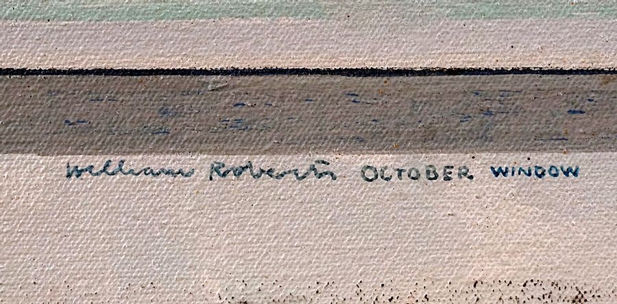 William Griffith Roberts | October window | MutualArt