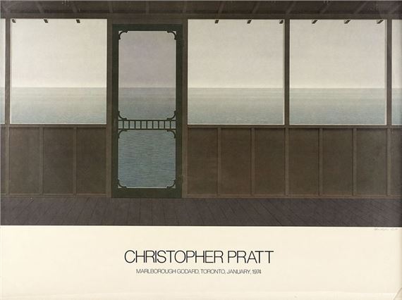 Christopher Pratt | Cottage (1974) | MutualArt