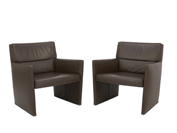 David Chipperfield | A PAIR OF POSA ARMCHAIRS (2008) | MutualArt