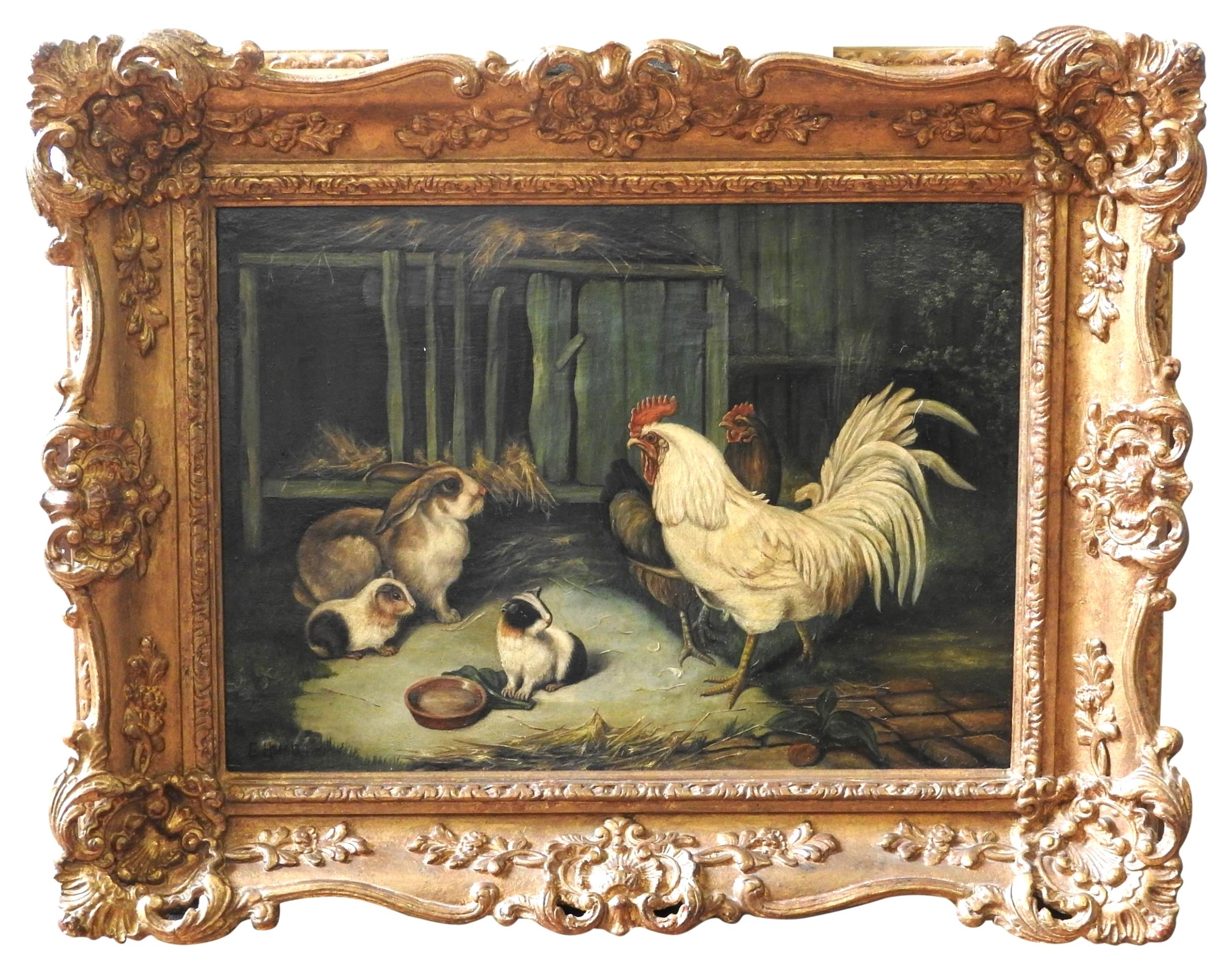 Edgar Hunt | POULTRY, RABBIT AND GUINEA PIGS (1908) | MutualArt