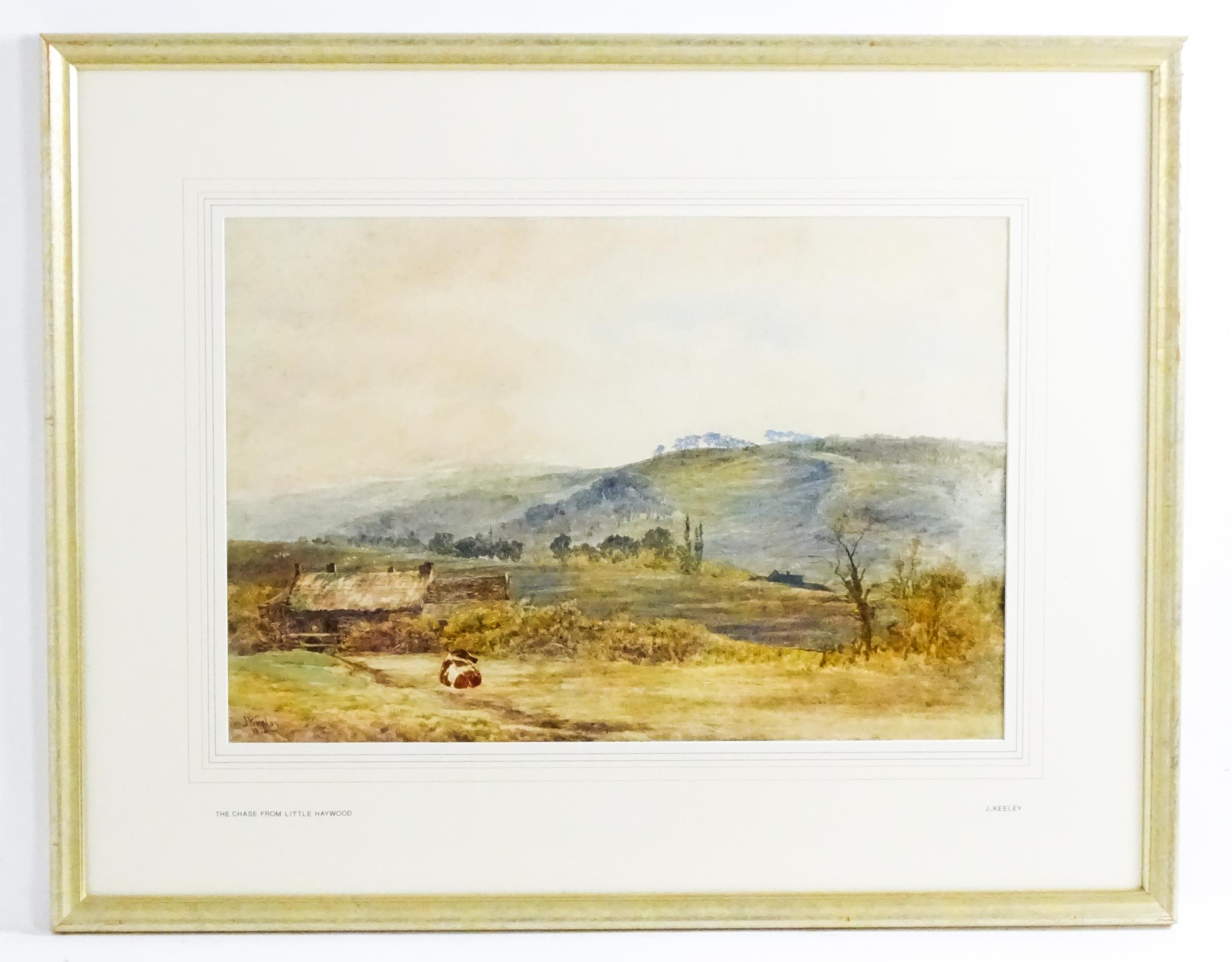 John Keeley | The Chase from Little Haywood (1871) | MutualArt