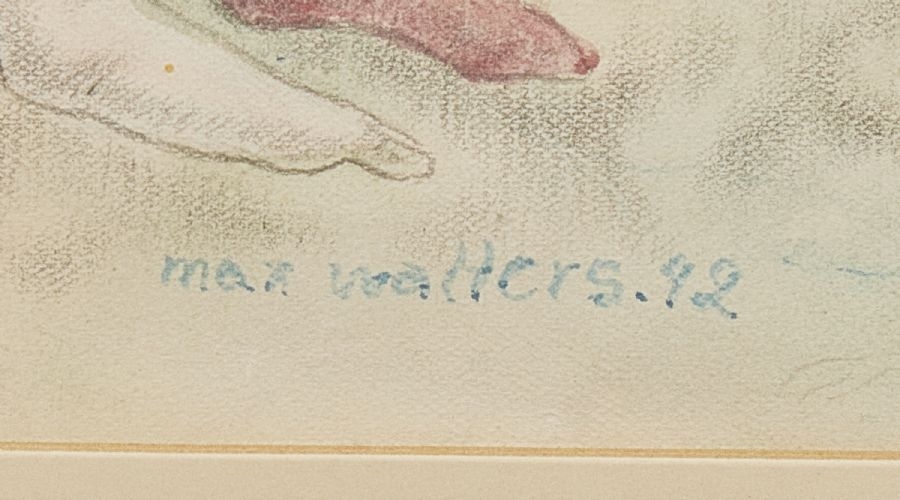 Max Walter Svanberg | Kvinnofigur (1942) | MutualArt