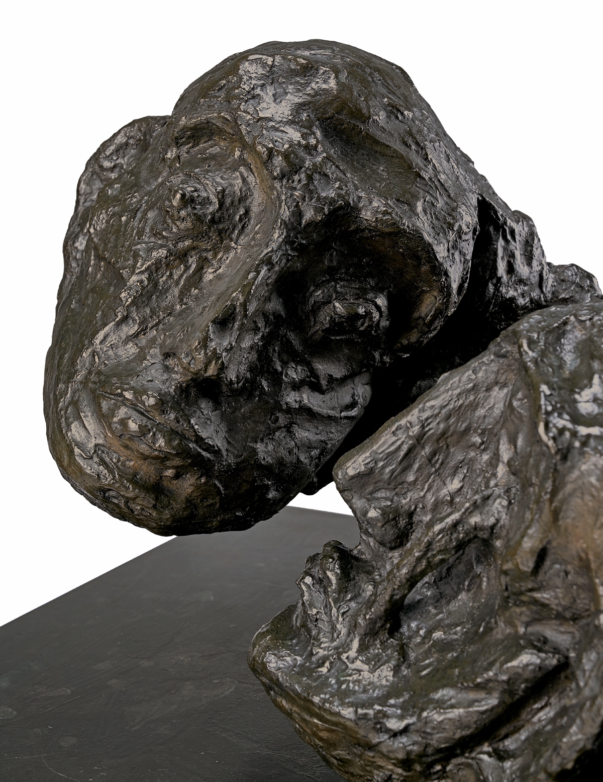 Tyeb Mehta | Two Heads (1985) | MutualArt