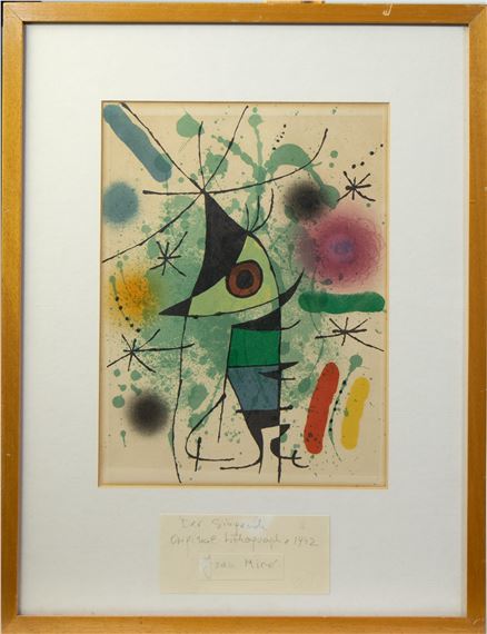 Joan Miró | The Singing Fish (1972) | MutualArt