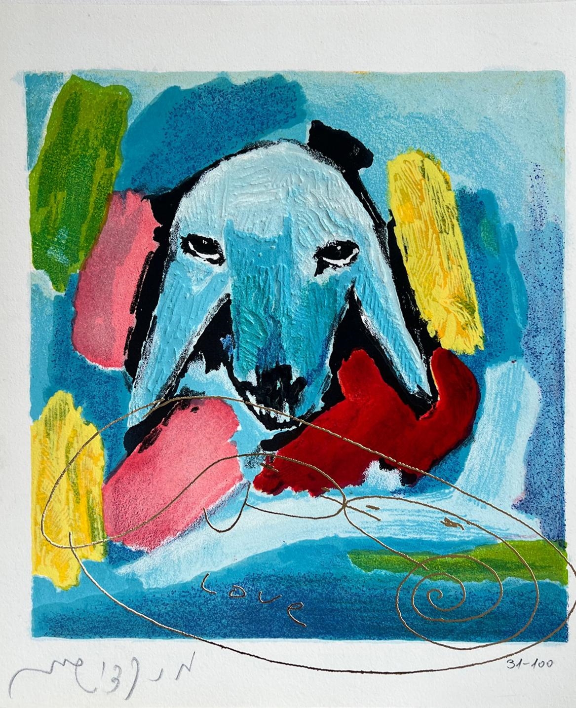 Menashe Kadishman | Sheep head | MutualArt