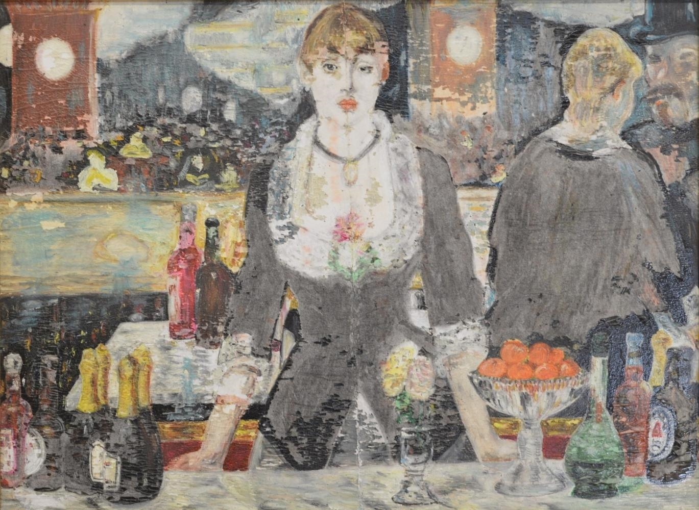 Edouard Manet A Bar At The Folies Bergere