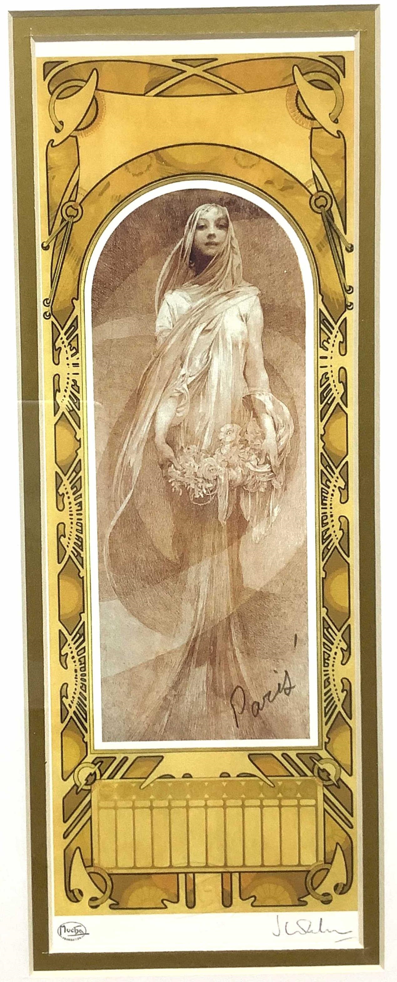 Alphonse Mucha | Standing Lady | MutualArt