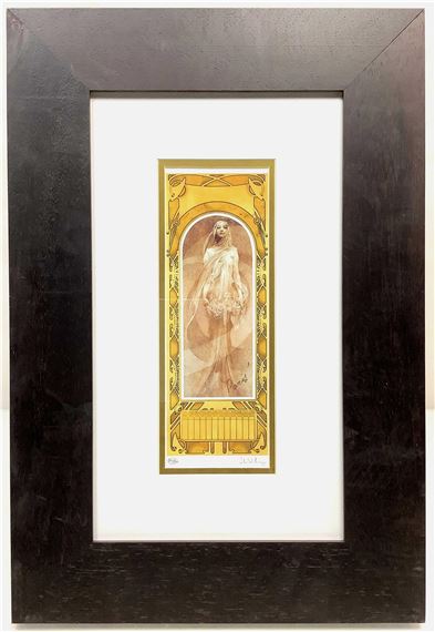 Alphonse Mucha | Standing Lady | MutualArt