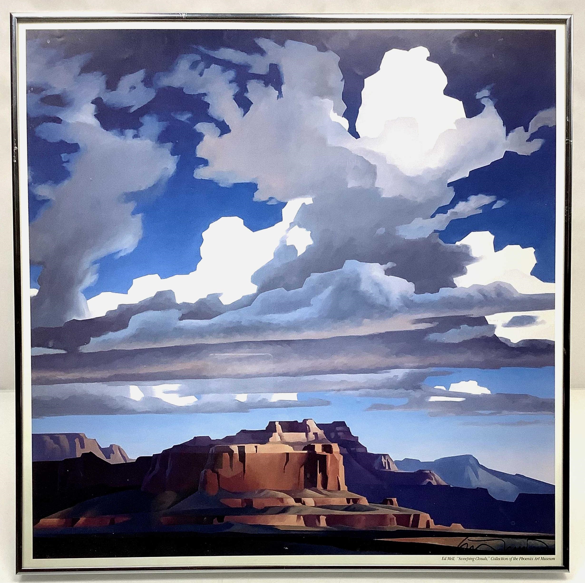 Ed Mell | Sweeping Clouds | MutualArt