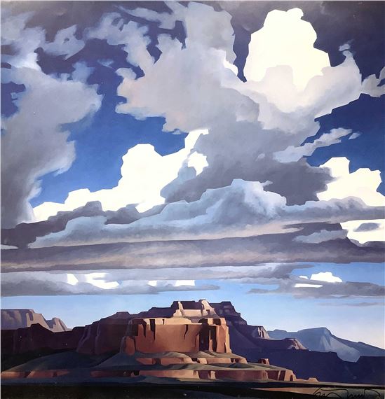 Ed Mell | Sweeping Clouds | MutualArt