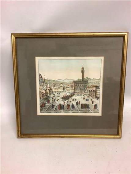 Francesco Rosselli | The Execution of Savonarola and Two Companions at ...